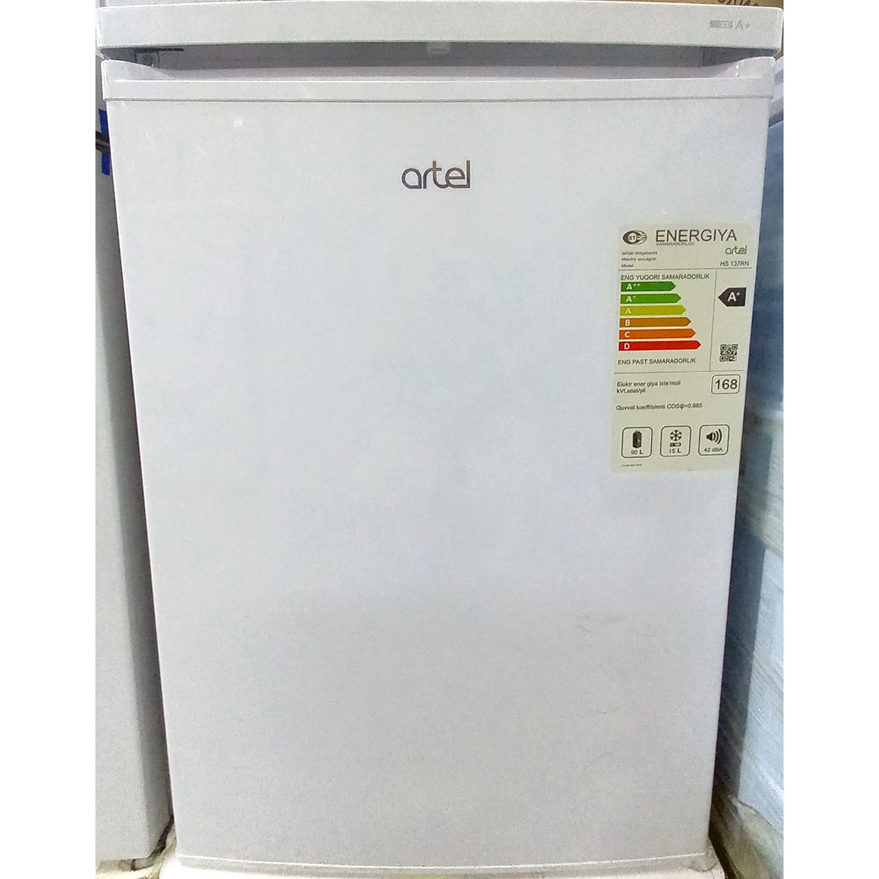 Холодильник однокамерный Artel 105 литров — Tabilga.kg